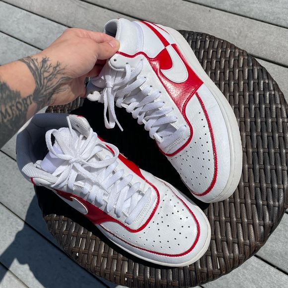 Nike | Shoes | Custom Womens Nike Court Vision Mid Sneaker | Poshmark